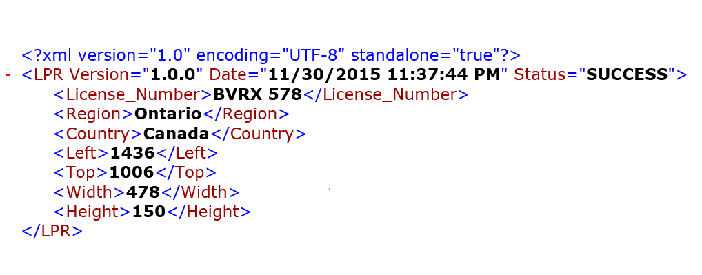 License Plate Recognition Web Service API - VINquery.com